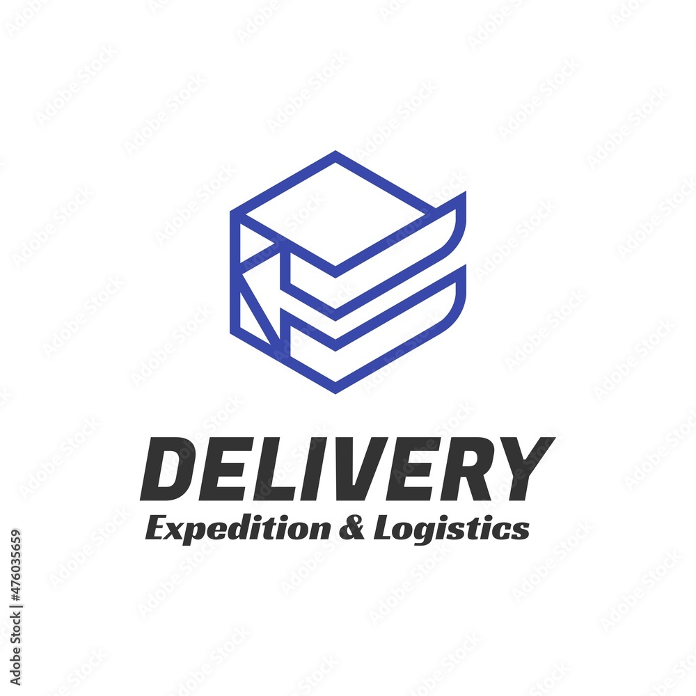 Delivery service logo design concept. Modern and simple logo for ...