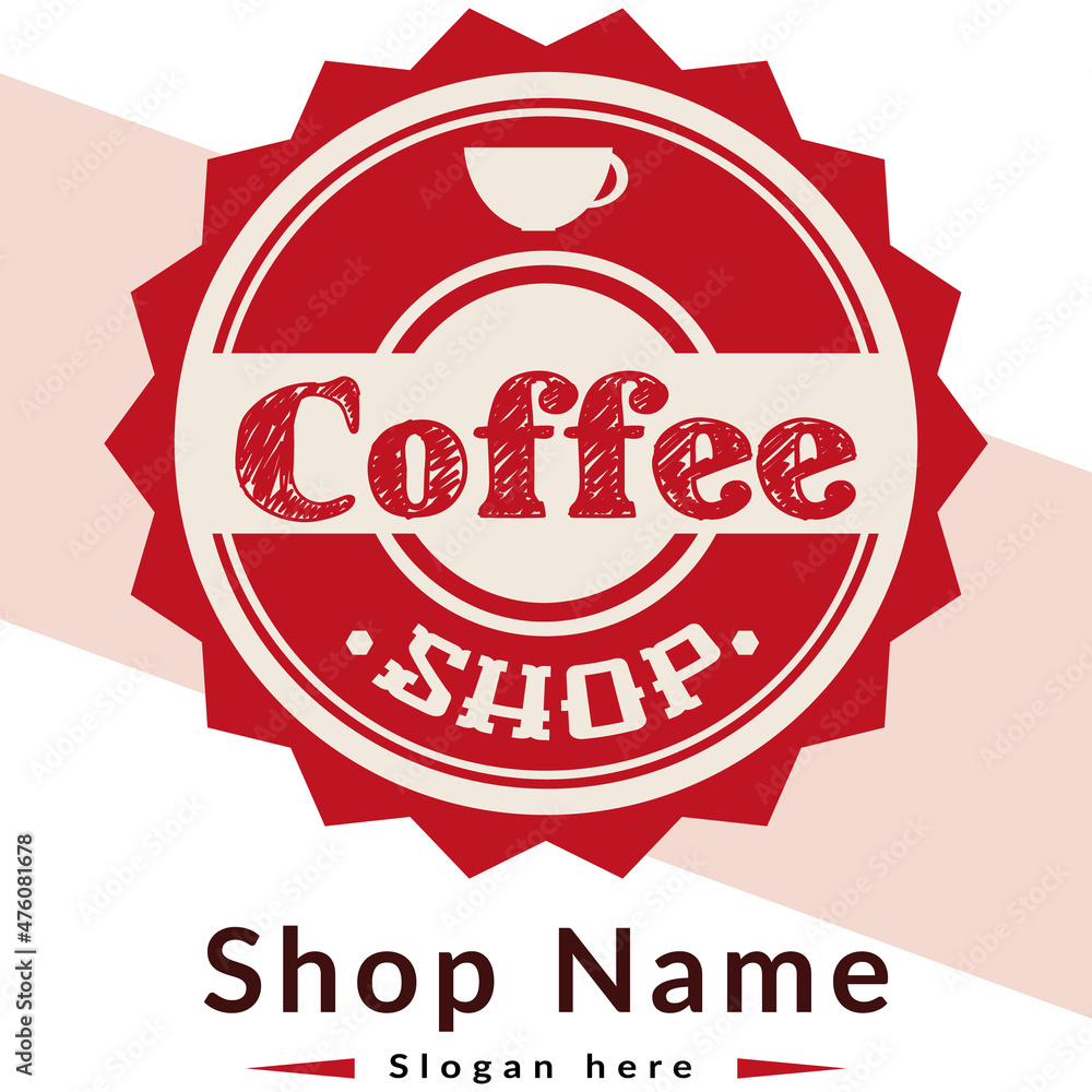 Best Coffee Shop Logo Design Template Vector Abstract Coffee Logo For ...