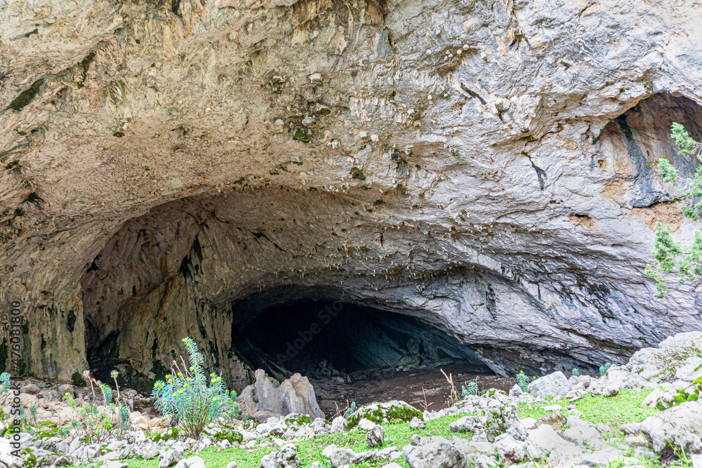 Kocain Cave, with the impressive stalactites and stalagmites, is one of ...
