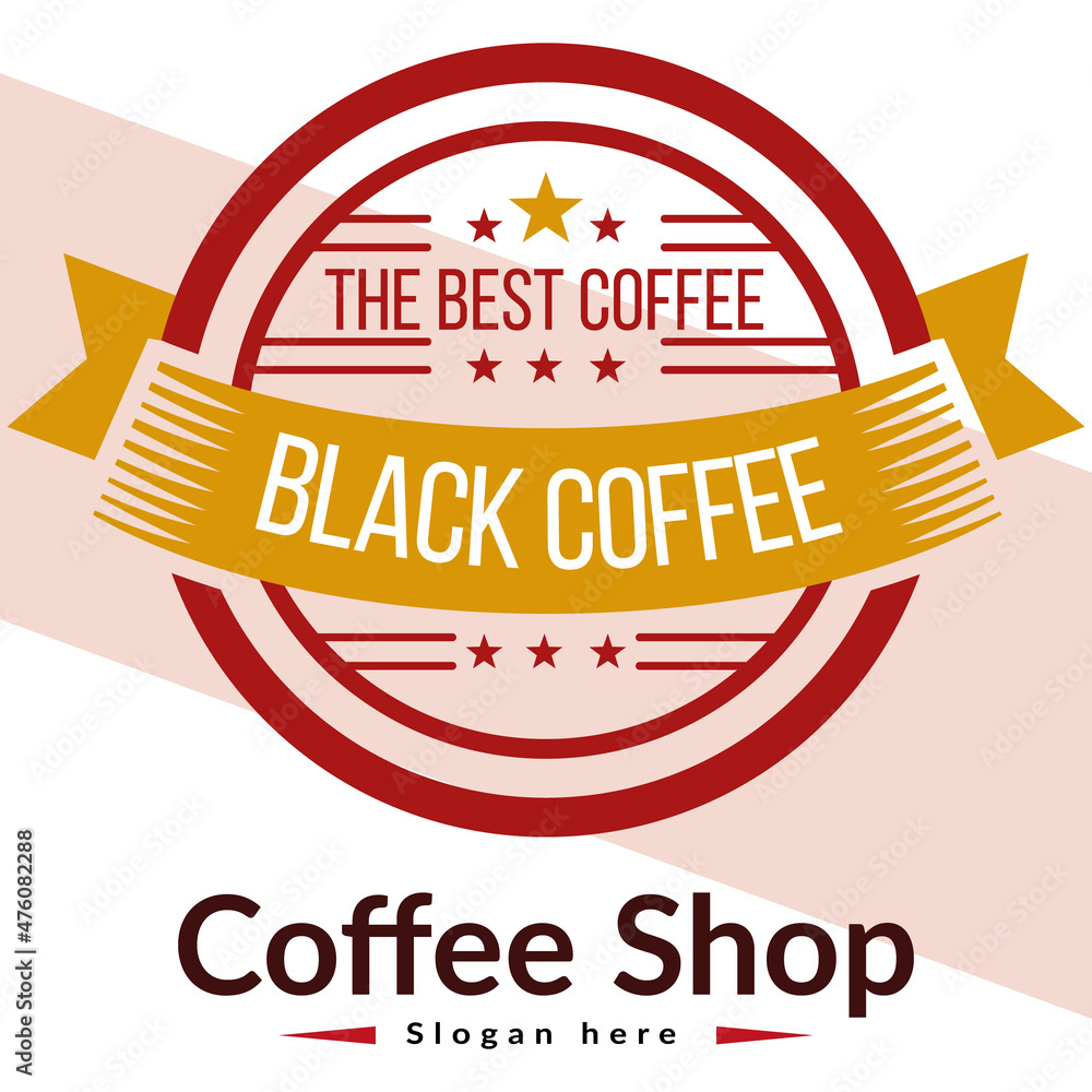 Best Coffee Shop Logo Design Template Vector Abstract Coffee Logo For ...