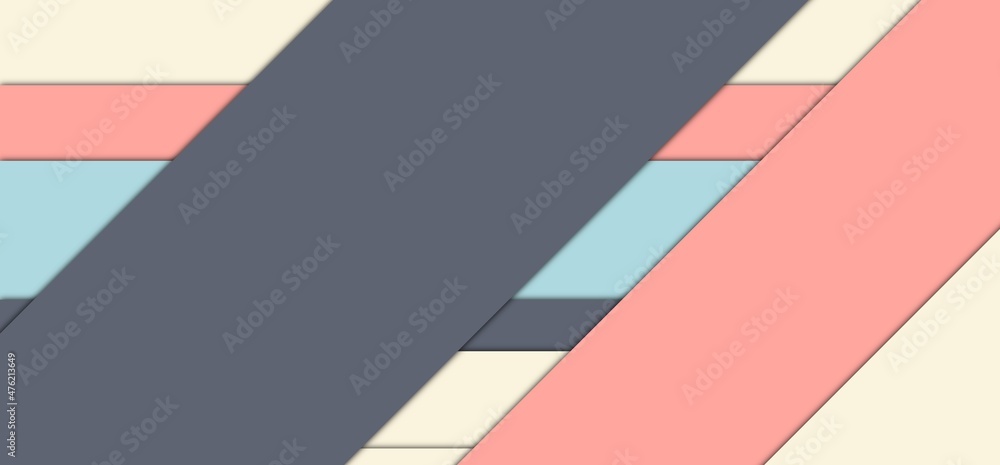 Abstract minimal background. Geometric Material design backdrop ...