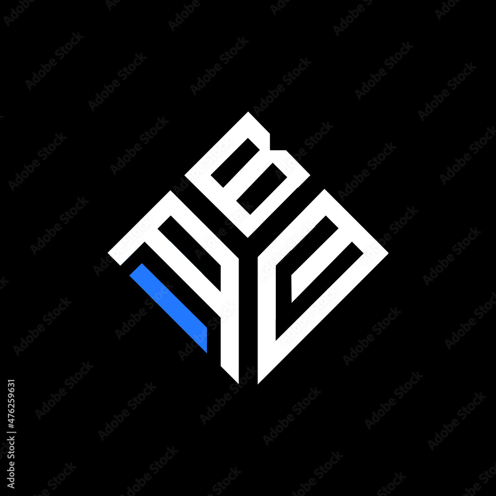 BAC letter logo design on black background.BAC creative initials letter ...