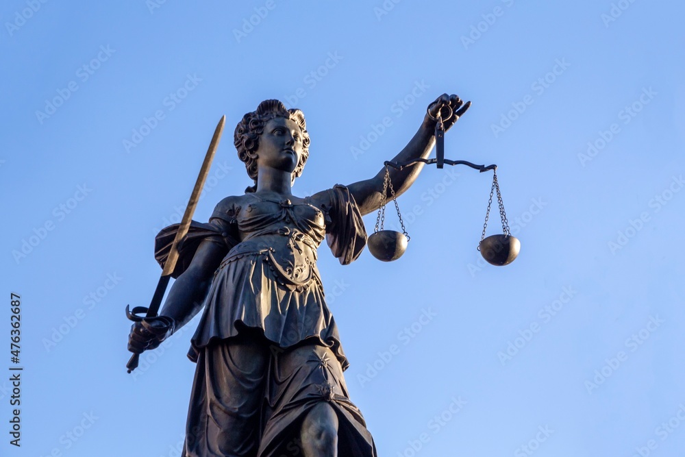 statue of Lady justice Stock Photo | Adobe Stock