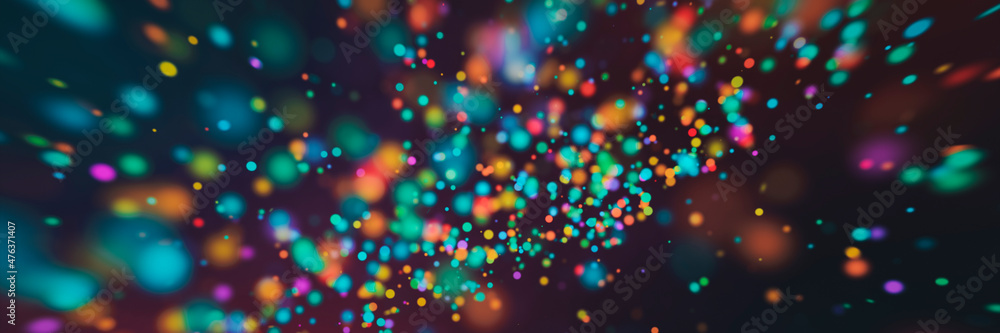 Abstract bright beautiful vintage bokeh light background for your ...