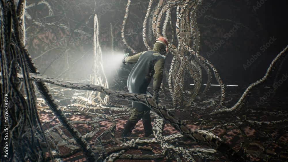 A biologist discovered a strange mystical place with unusual and creepy ...