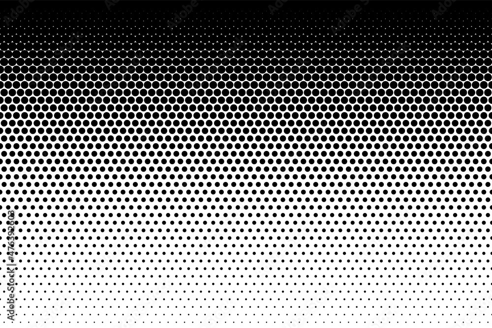 Halftone seamless pattern. Dot background. Gradient faded dots. Half ...