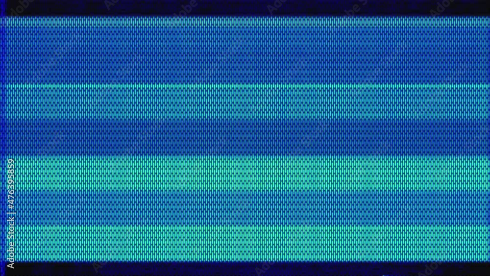 Color Distortion of broken video digital Background. VHS effect, pixel ...