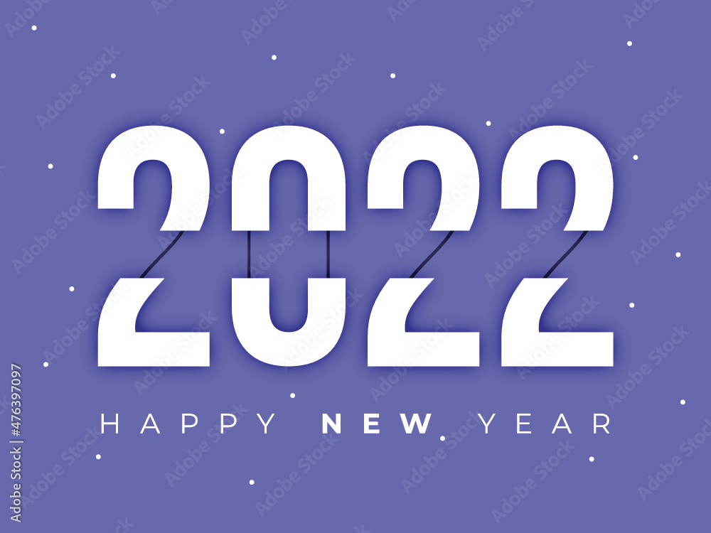 2022 cut shows lines with pantone color bg for new year celebration ...