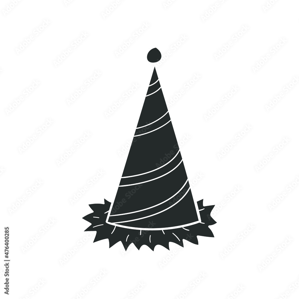Party Hat Silhouette