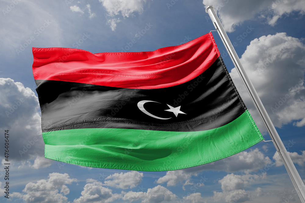 The flag of Libya was originally introduced in 1951, following the ...