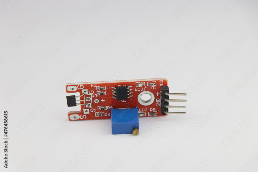 magnetic field sensor module for arduino projects with variable ...