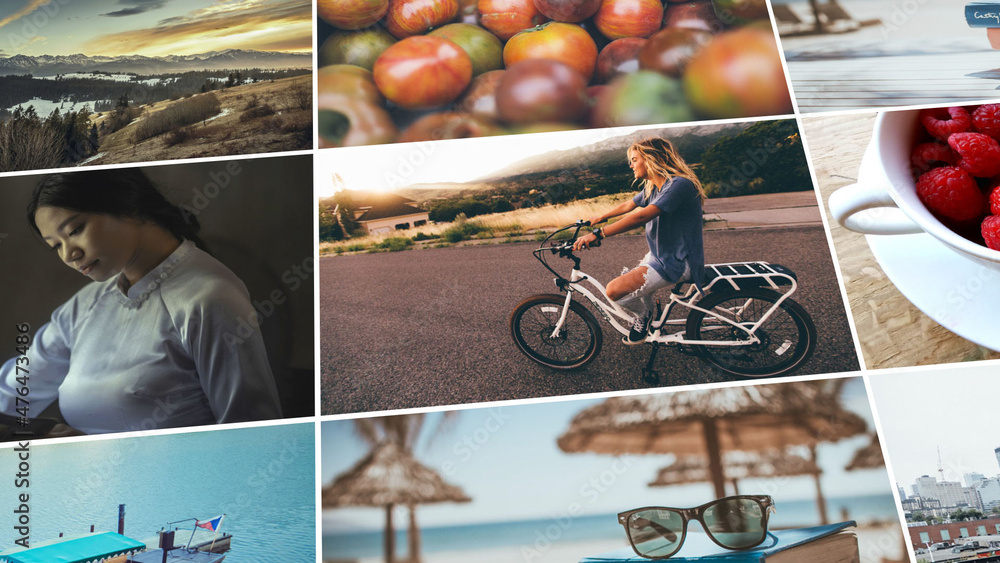 Photo Gallery Stock Template | Adobe Stock