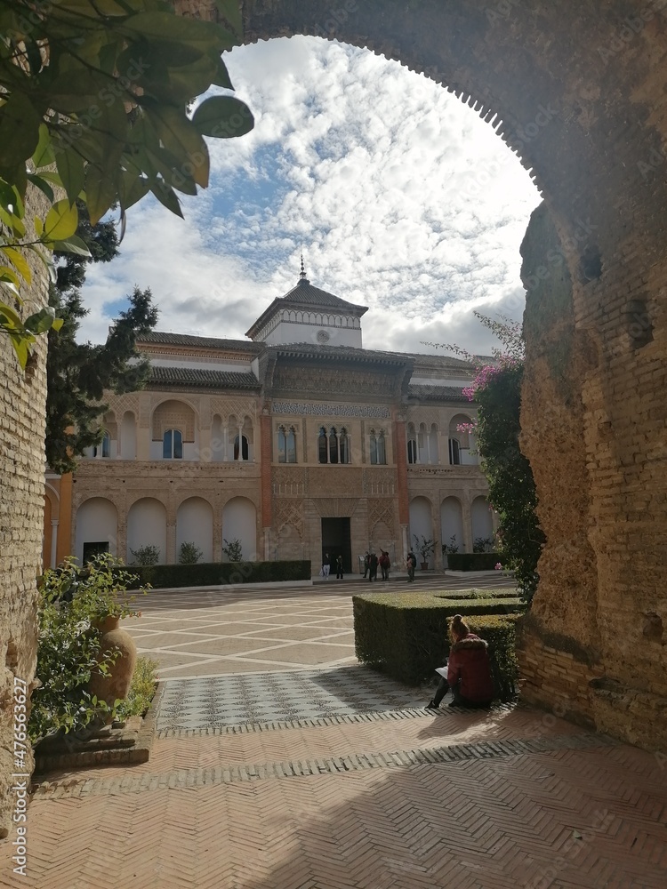 The stunning architecture and details with mosaics and arches from the ...