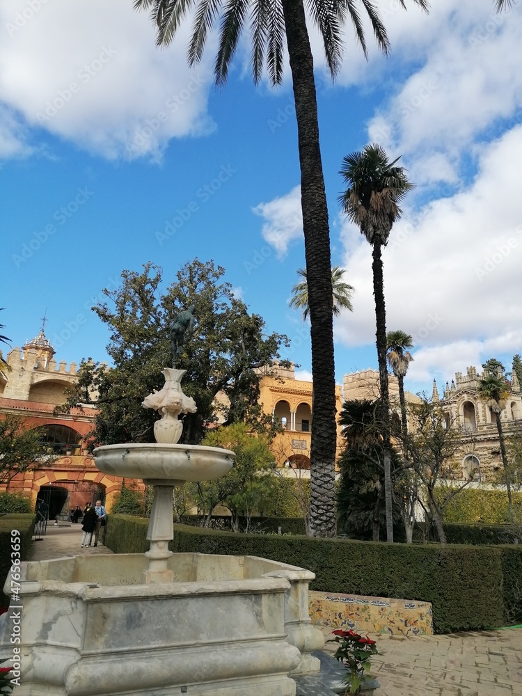 The stunning architecture and details with mosaics and arches from the ...