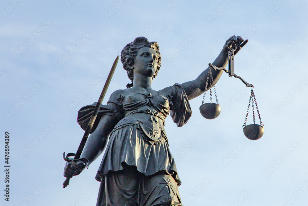 statue of Lady justice Stock Photo | Adobe Stock