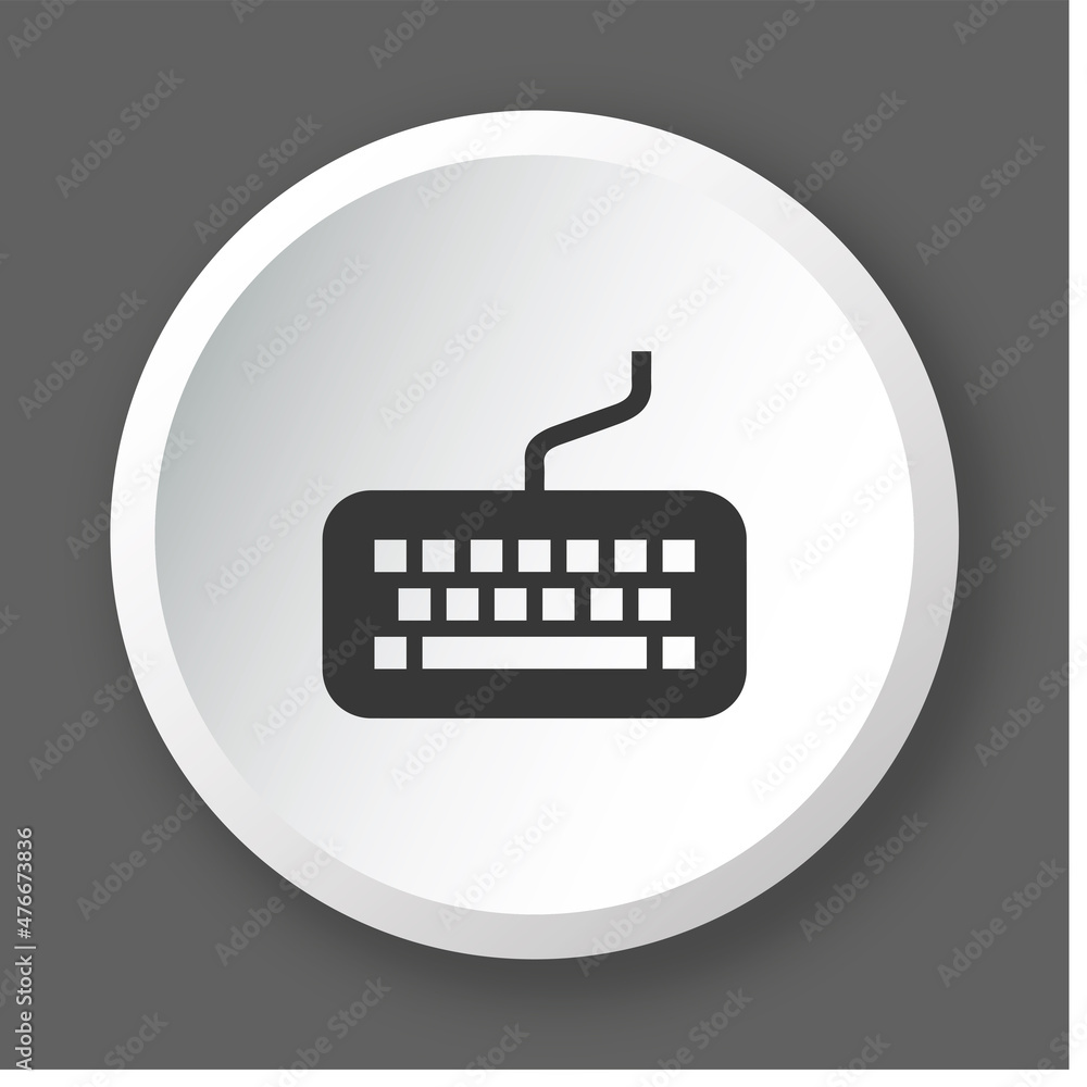 Logo clavier. Stock Vector | Adobe Stock