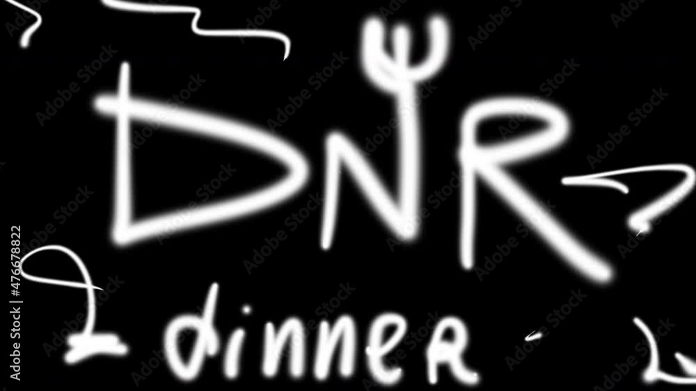 4k Animation of a white balloon with alfa-channel. Doodle video with ...