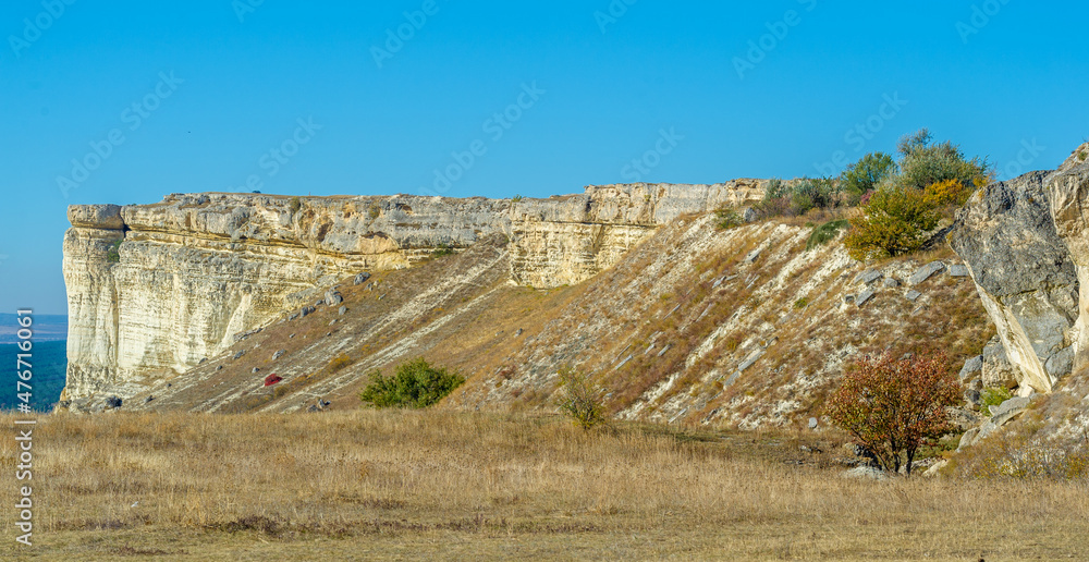 Photos of the Crimean autumn peninsula, Ak-Kaya White rock, Belogorsky ...