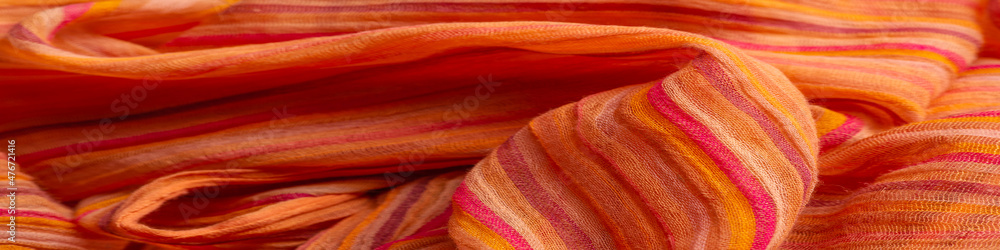 Red Fabric, Material Textile, Art background, Stripes wallpaper, photo ...