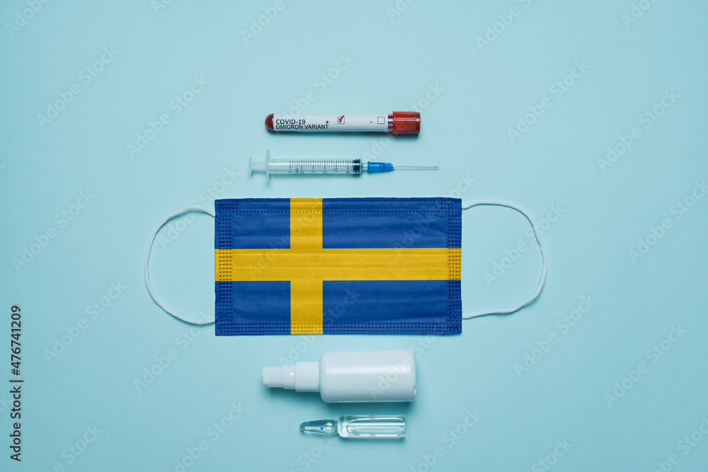 Blood tube for test detection of virus Covid-19 Omicron Variant with ...