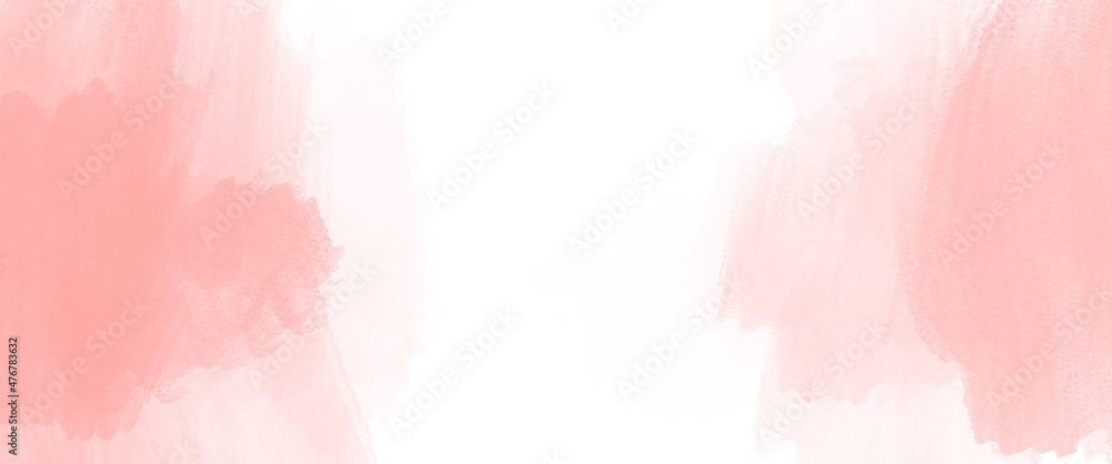 The pink watercolor backgrounds white. Used as a background in weddings ...