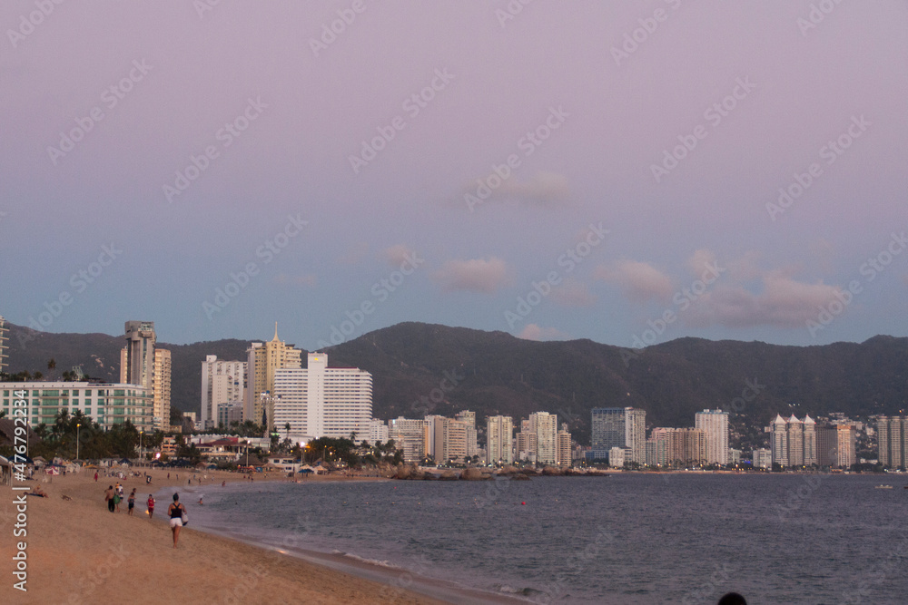 Ciudad de Acapulco, estado de Guerrero, pais de Mexico o Mejico Stock ...