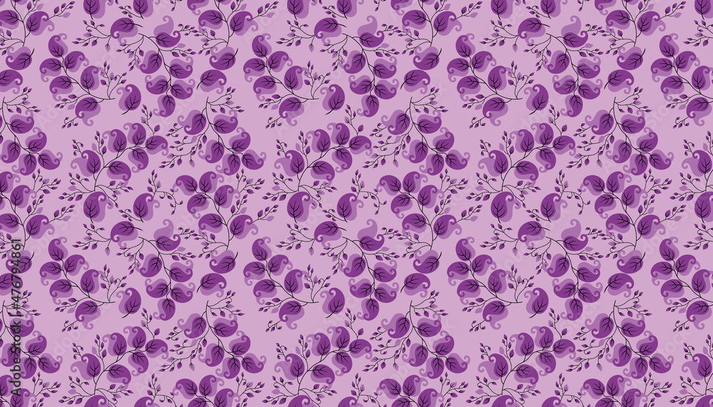 Beautiful purple patterns for fashion design, textile design, cloth ...