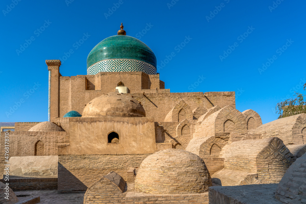 Uzbekistan, Khiva , the Pahlavan Mahmud Mausoleum Stock Photo | Adobe Stock