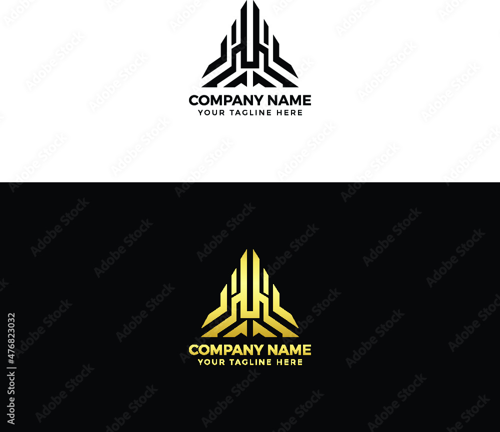 Company name Logo-Company name logo Template Stock Vector | Adobe Stock