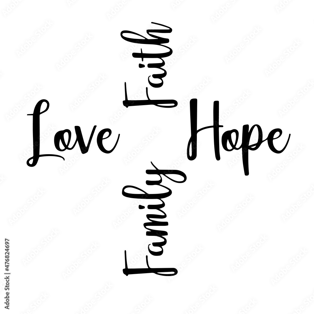 faith love hope family inspirational quotes, motivational positive ...