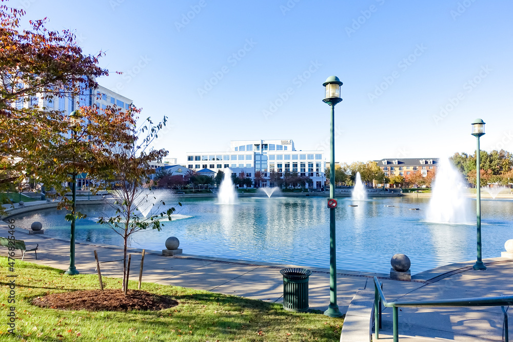 Virginia, the city of Oyster Point Stock Photo | Adobe Stock