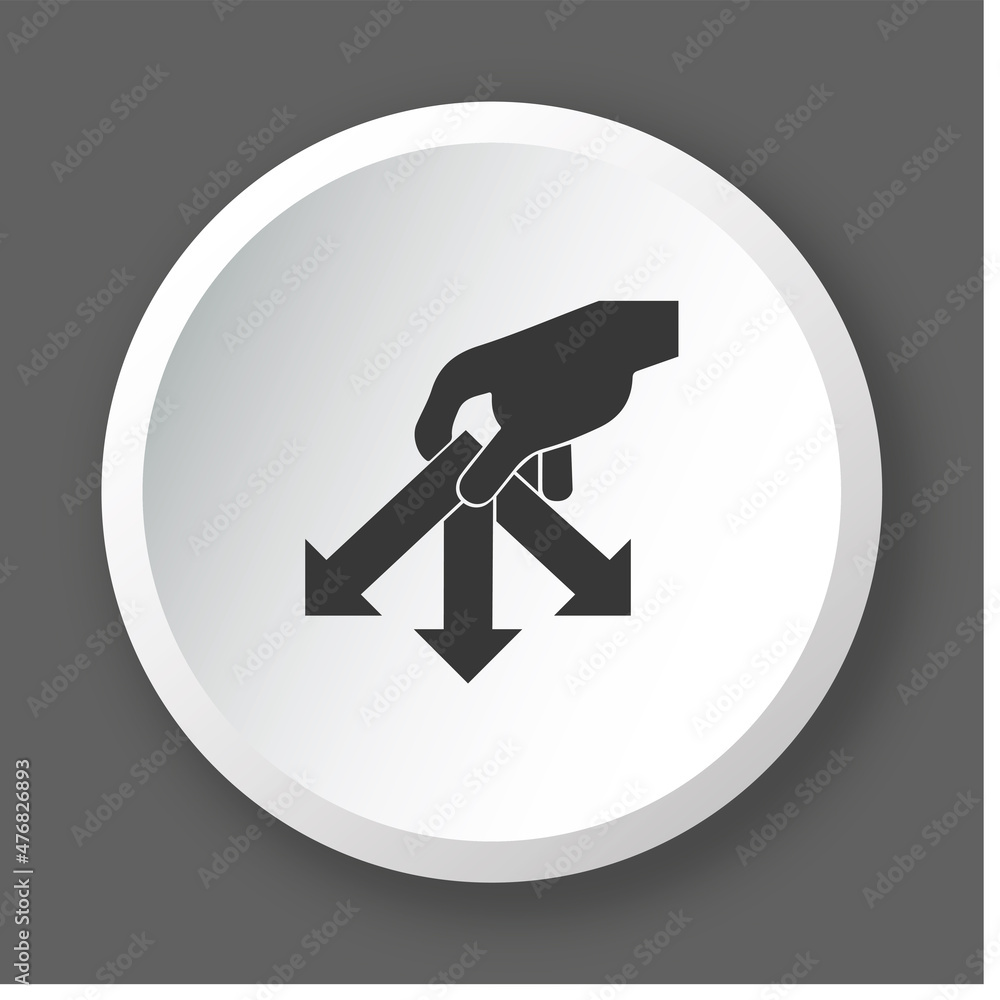 Logo tri sélectif des déchets. Stock Vector | Adobe Stock
