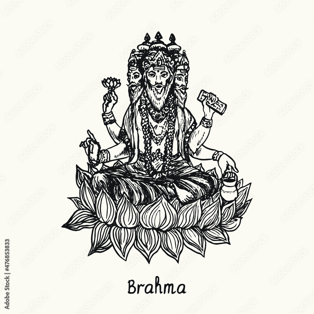 Brahma Drawing