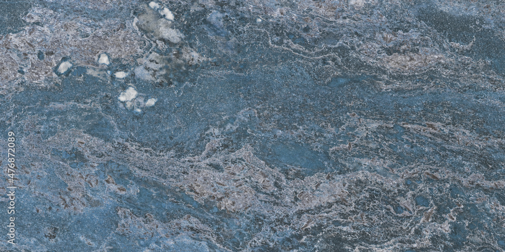 High Gloss Blue Color Marble Texture With High Resolution Granite ...