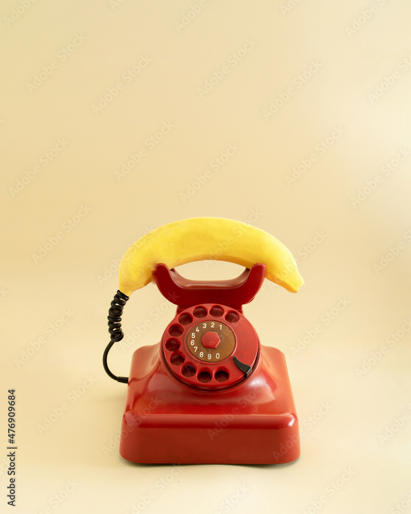 Red Phone Handset