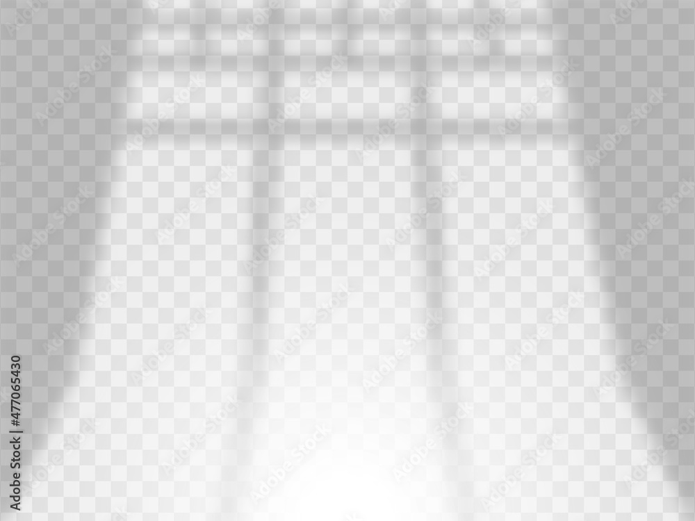 Vector set of transparent shadow overlay effects. Transparent Shadows ...