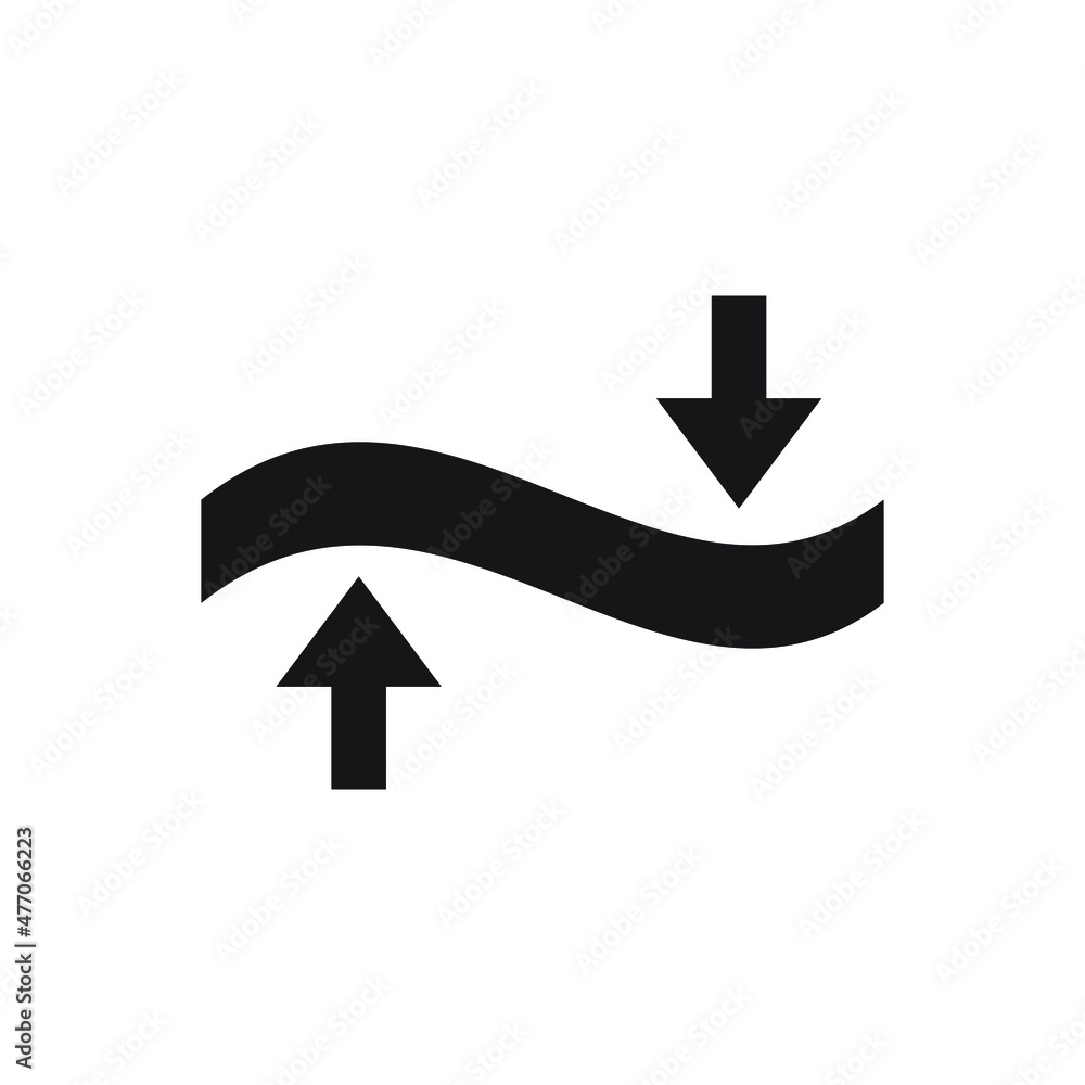 Elasticity icon design isolated on white background Stock Vector ...