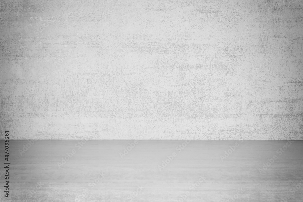 grey flooring for interior decoration used as studio background wall to ...