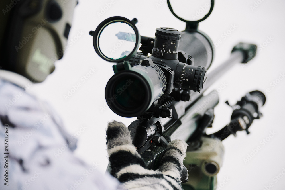 Sniper scope Stock Photo | Adobe Stock