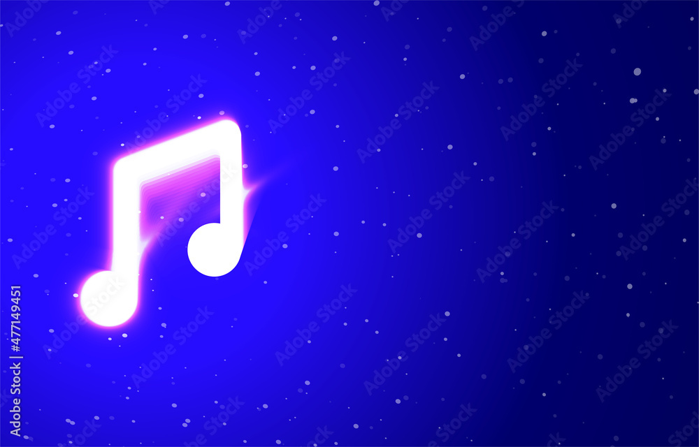 Music note neon private collection. Download the unique super bright ...