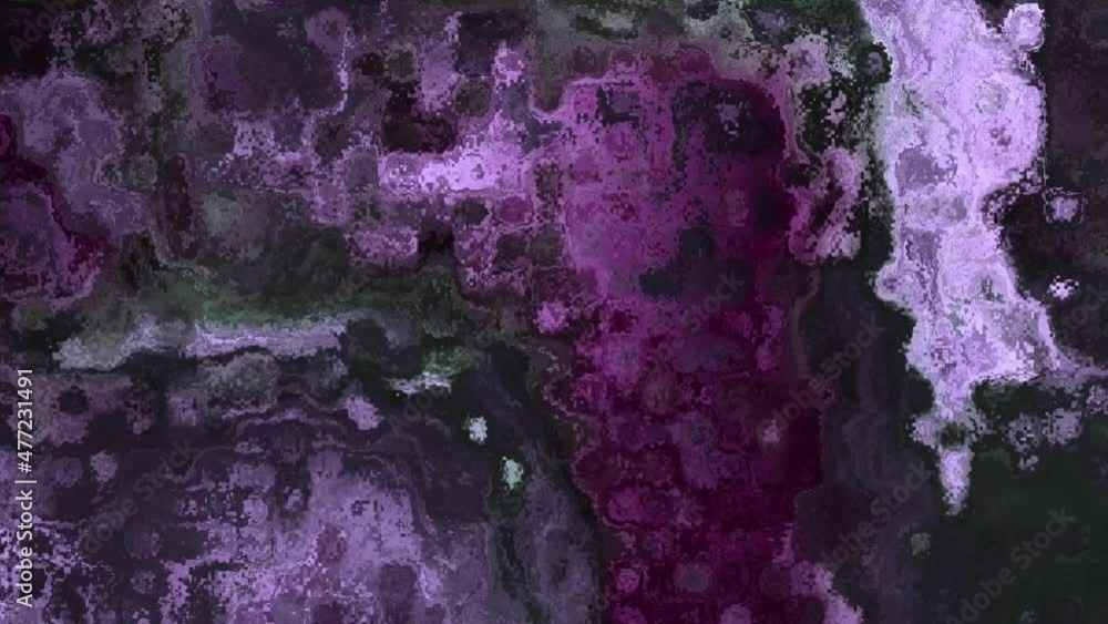 4k background video of everchanging detailed particle texture in vivid ...