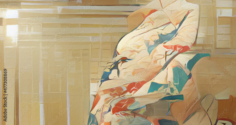 Abstract simple minimalism fantasy abstract background, fade matte ...