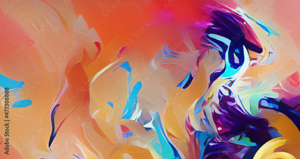 Abstract simple minimalism fantasy abstract background, fade matte ...