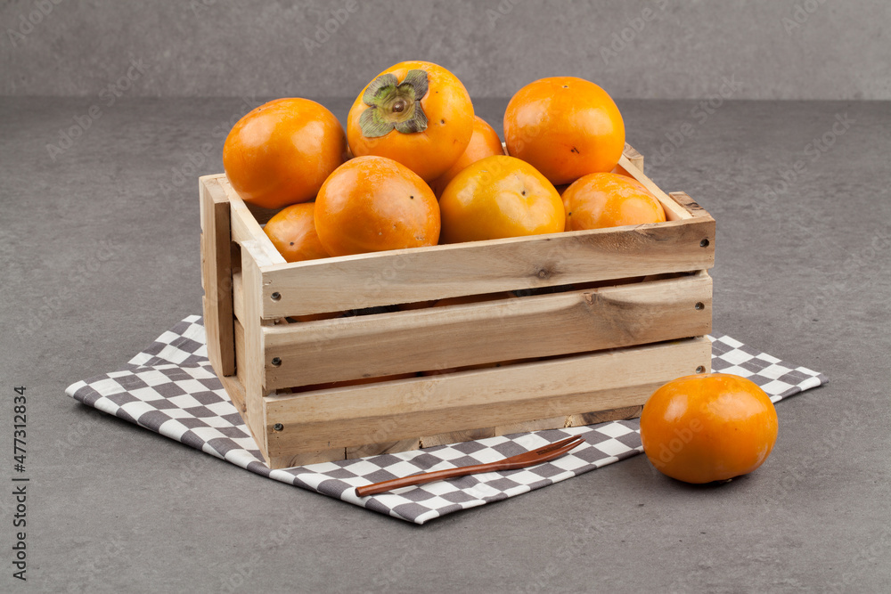 Plants, food, fruits, persimmons, sweet persimmons, autumn, seasonal ...