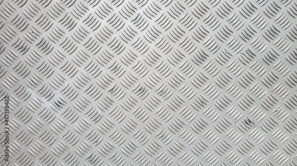 Diamond checker plate metal texture Stock Photo | Adobe Stock