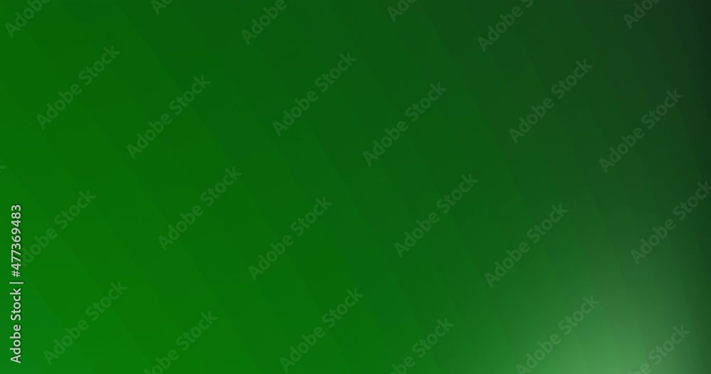 looped footage. Abstract light green background with dynamic green 3d ...
