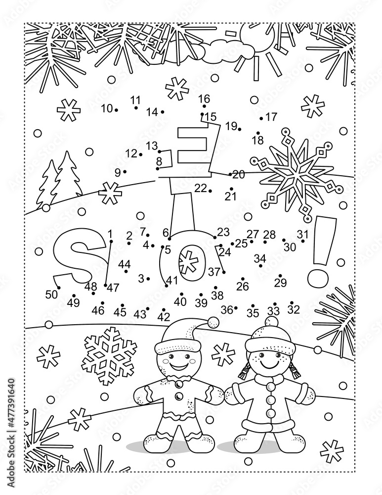Let It Snow Coloring Pages
