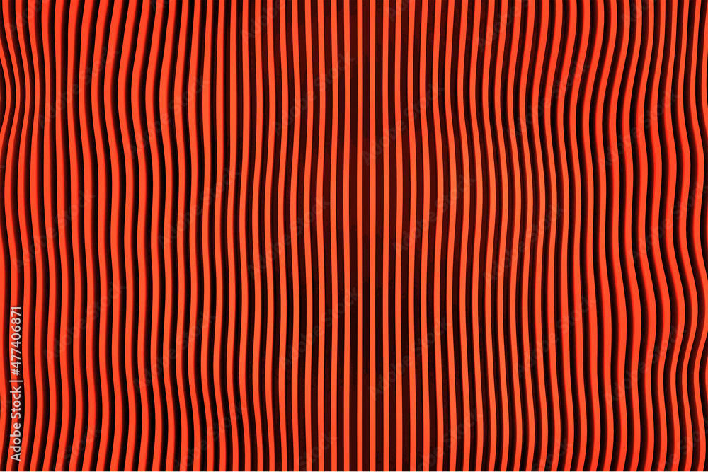 Seamless optical illusion with Red parallel grid lines. Red and Yellow ...