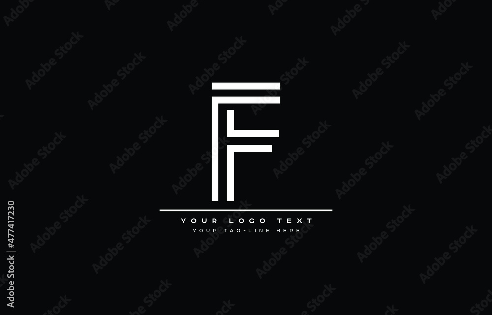 F Letter High Quality House Home and Building Logo Design. Real Estate ...
