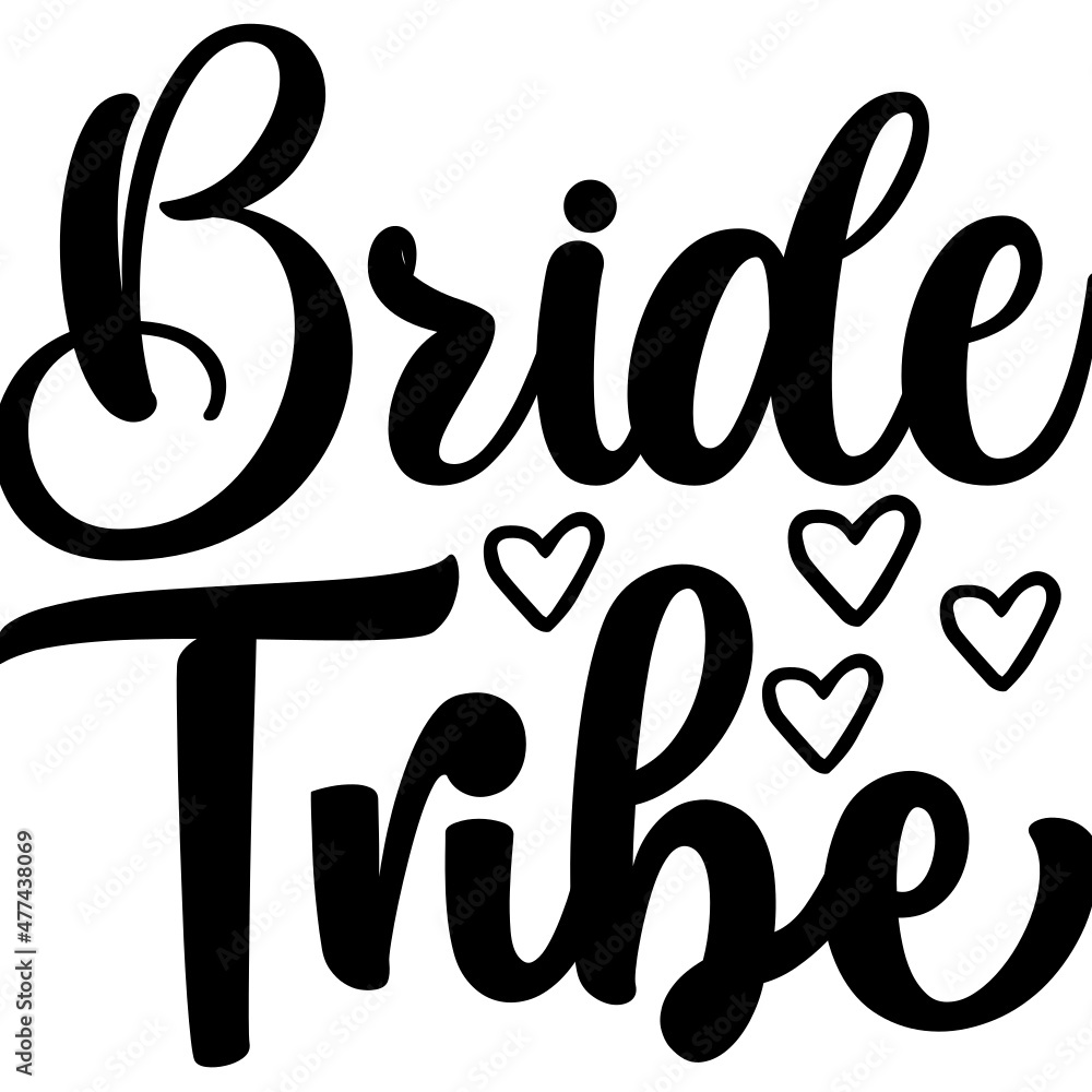 Bride tribe Svg Stock Vector | Adobe Stock
